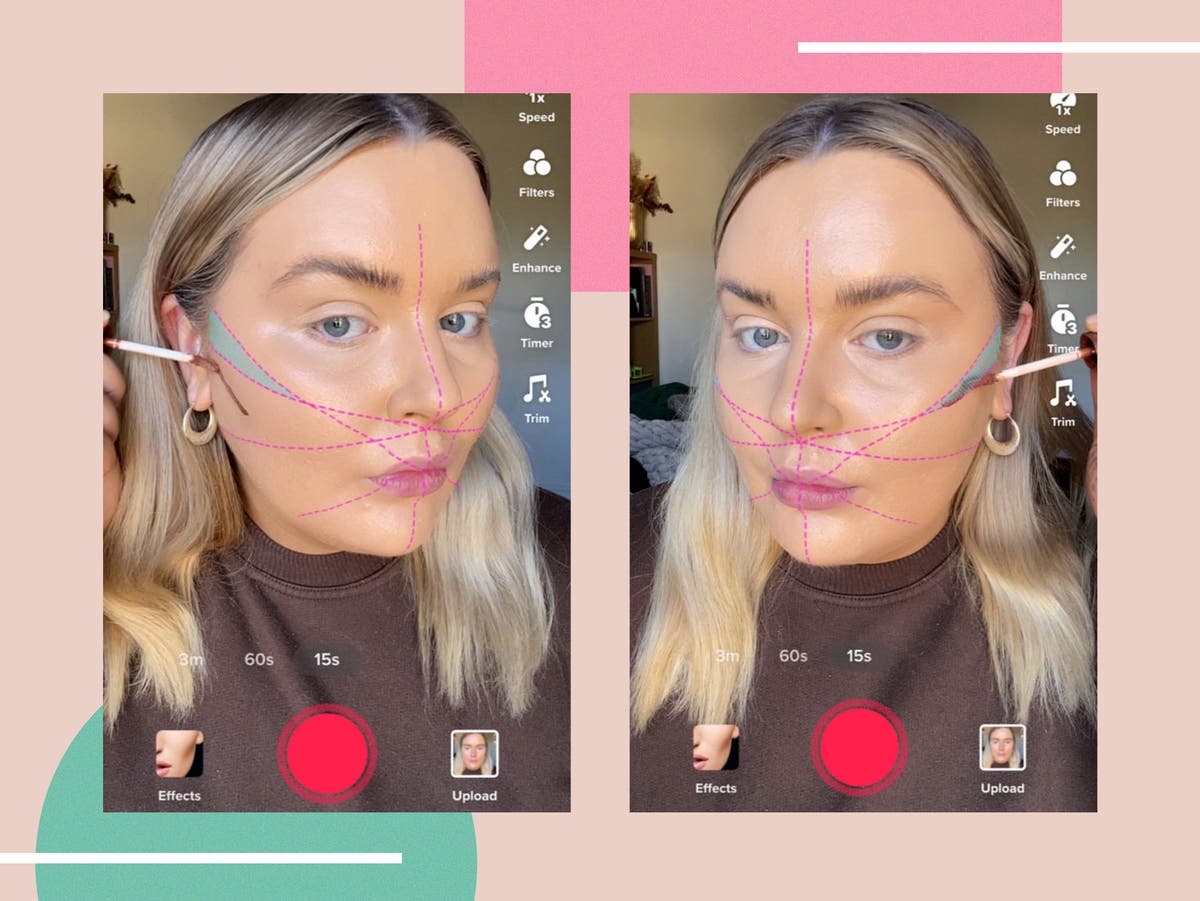 TikTok contour filter: Does it actually work? | The Independent